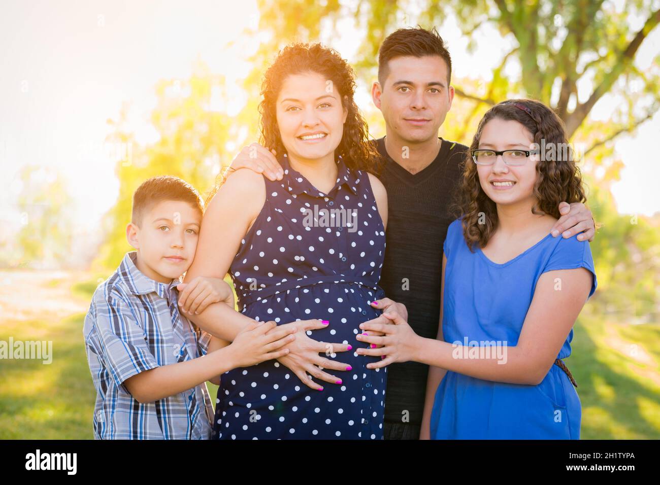 Pregnant mexican woman hi-res stock photography and images - Alamy