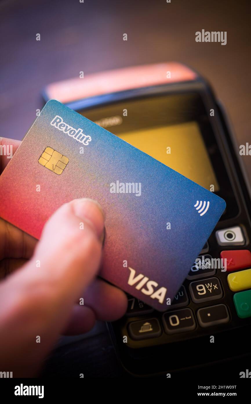 Revolut visa card hi-res stock photography and images - Alamy