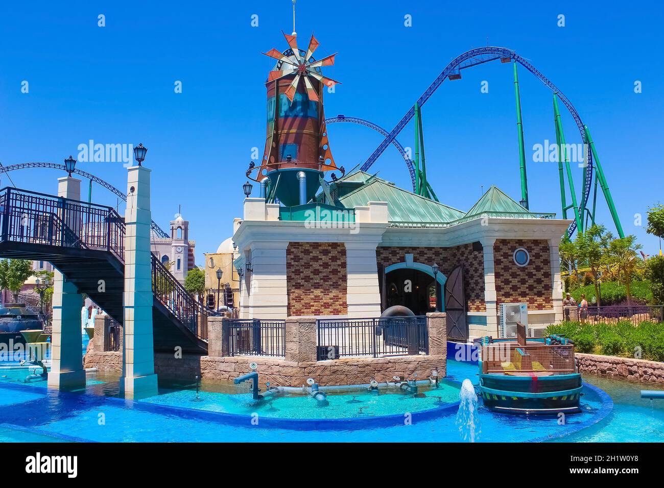 Belek, Antalya, Turkey - May 15, 2021: The Land of Legends theme park ...