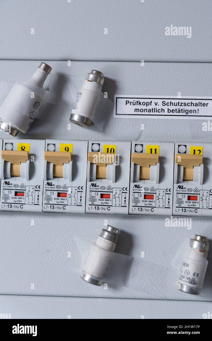 Circuit interrupter hi-res stock photography and images - Alamy