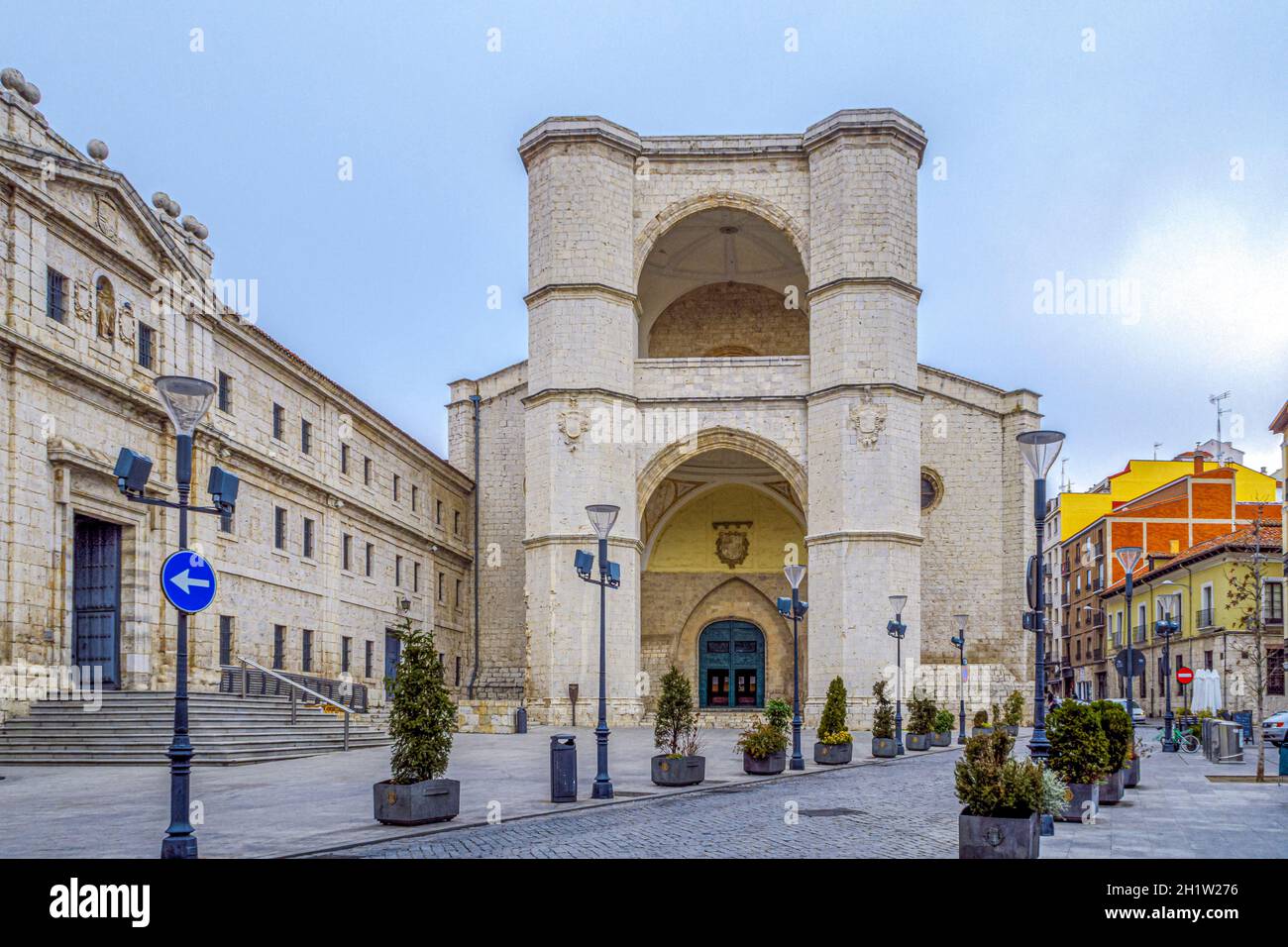 Gothic church of the old convent of San Benito el Real - is one of the ...