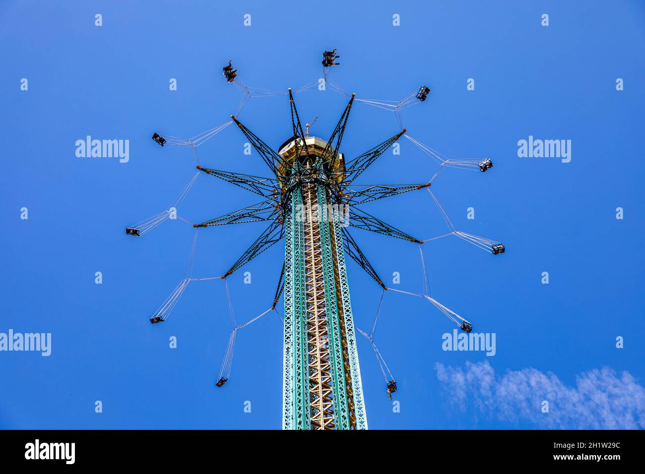 Swing ride prater amusement park hi-res stock photography and images ...