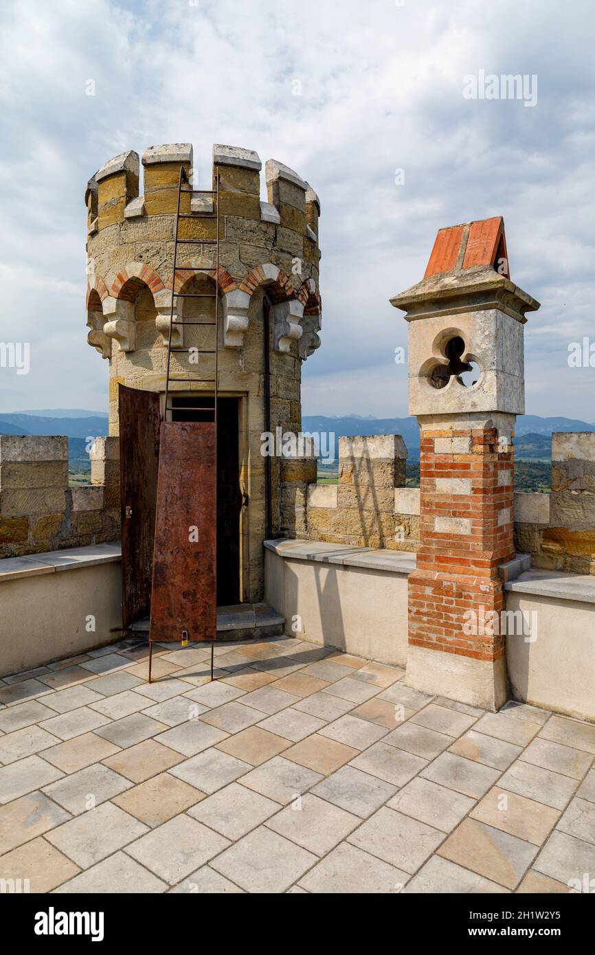 The Tour Magdala in Rennes le Chateau. The mistery of the Cathars, The ...