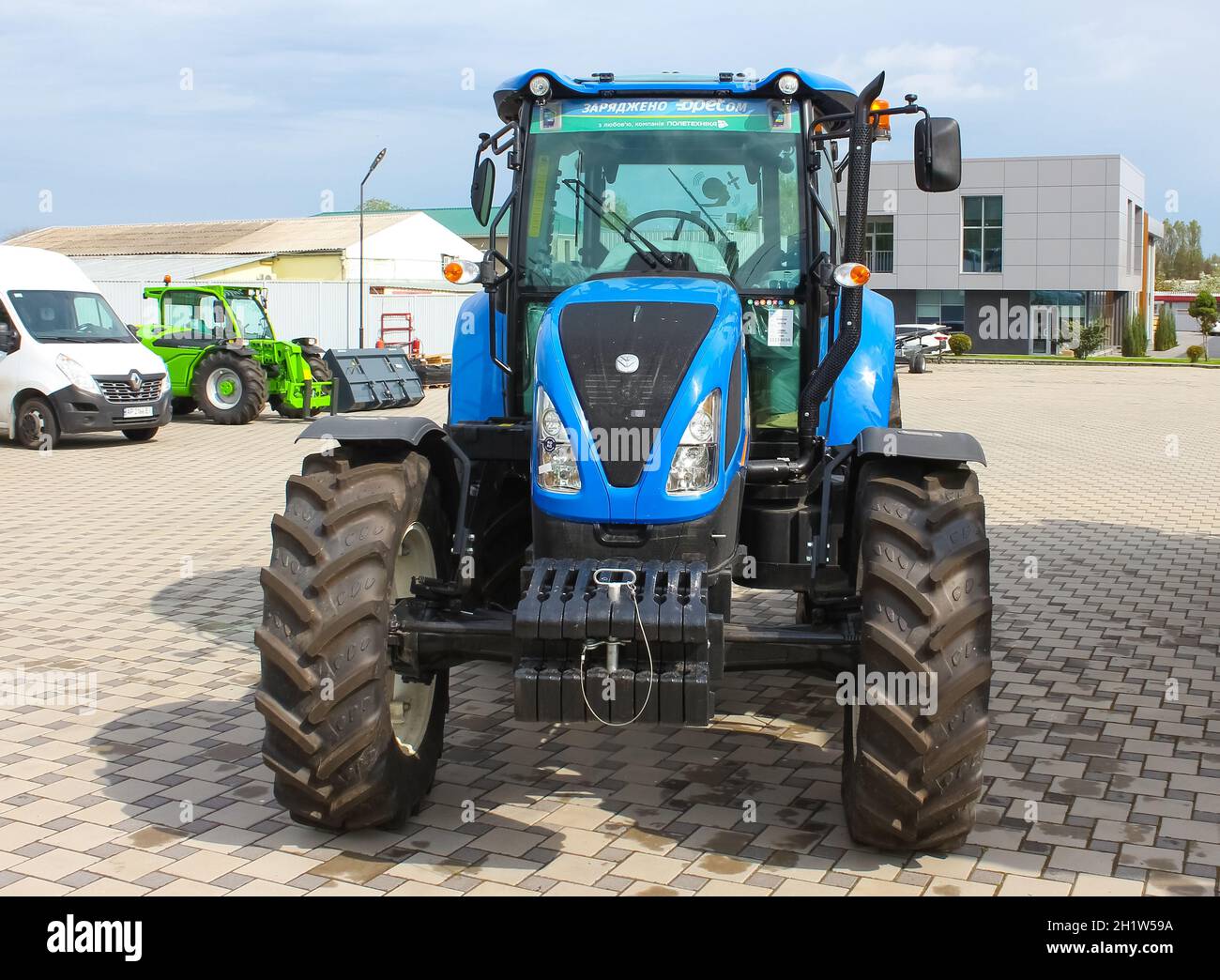 Kyiv, Ukraine - June 16, 2020: NEW HOLLAND T5.110 S tractor, New ...