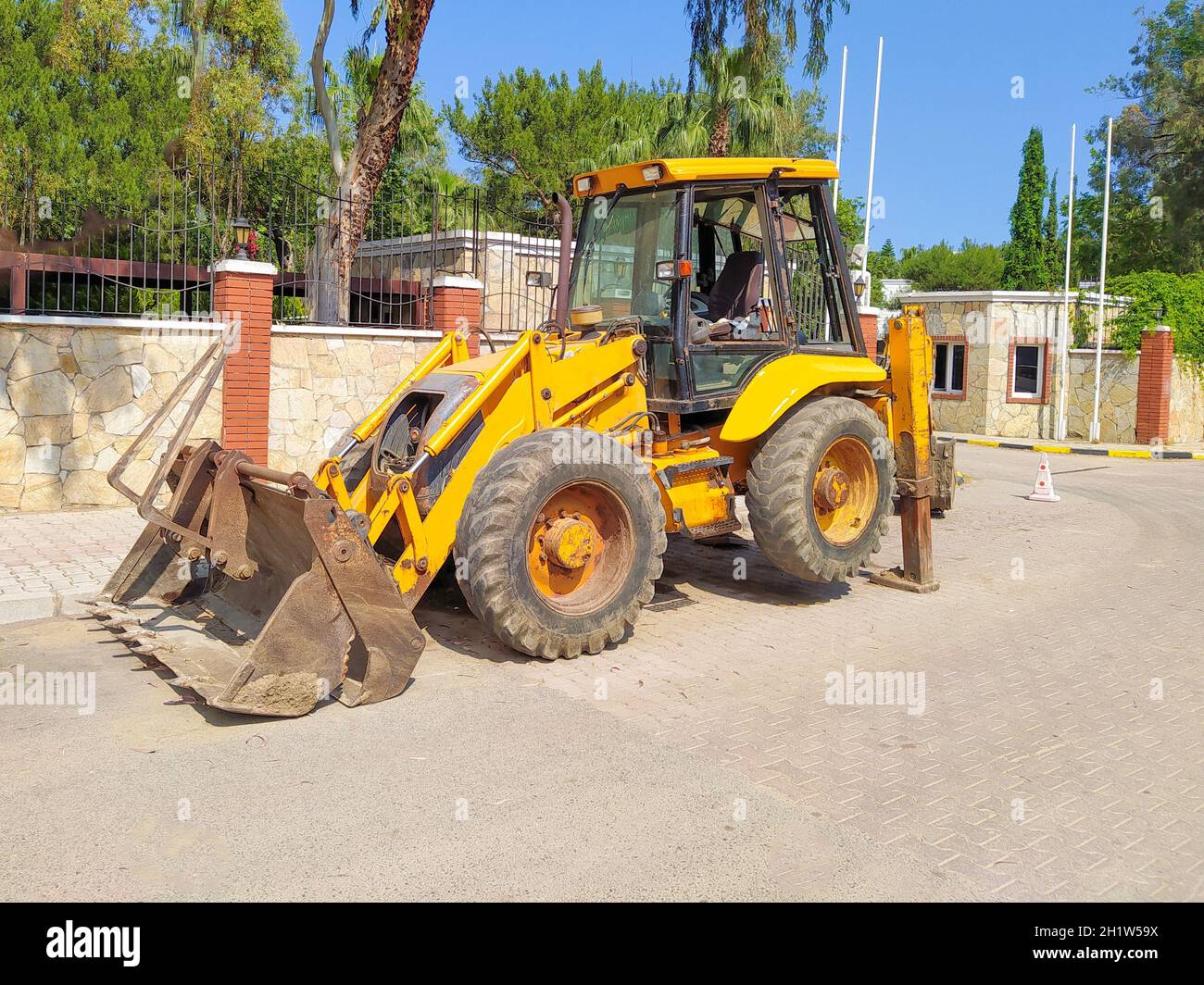 Mini Bulldozer High Resolution Stock Photography and Images - Alamy