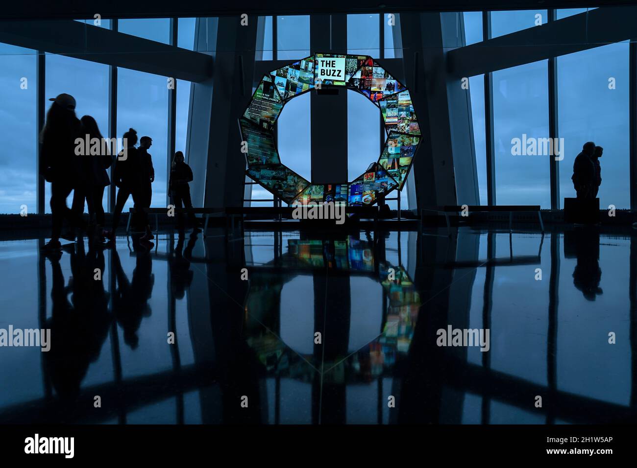 Observatory of One World Trade Center Building. Shooting Location: New ...