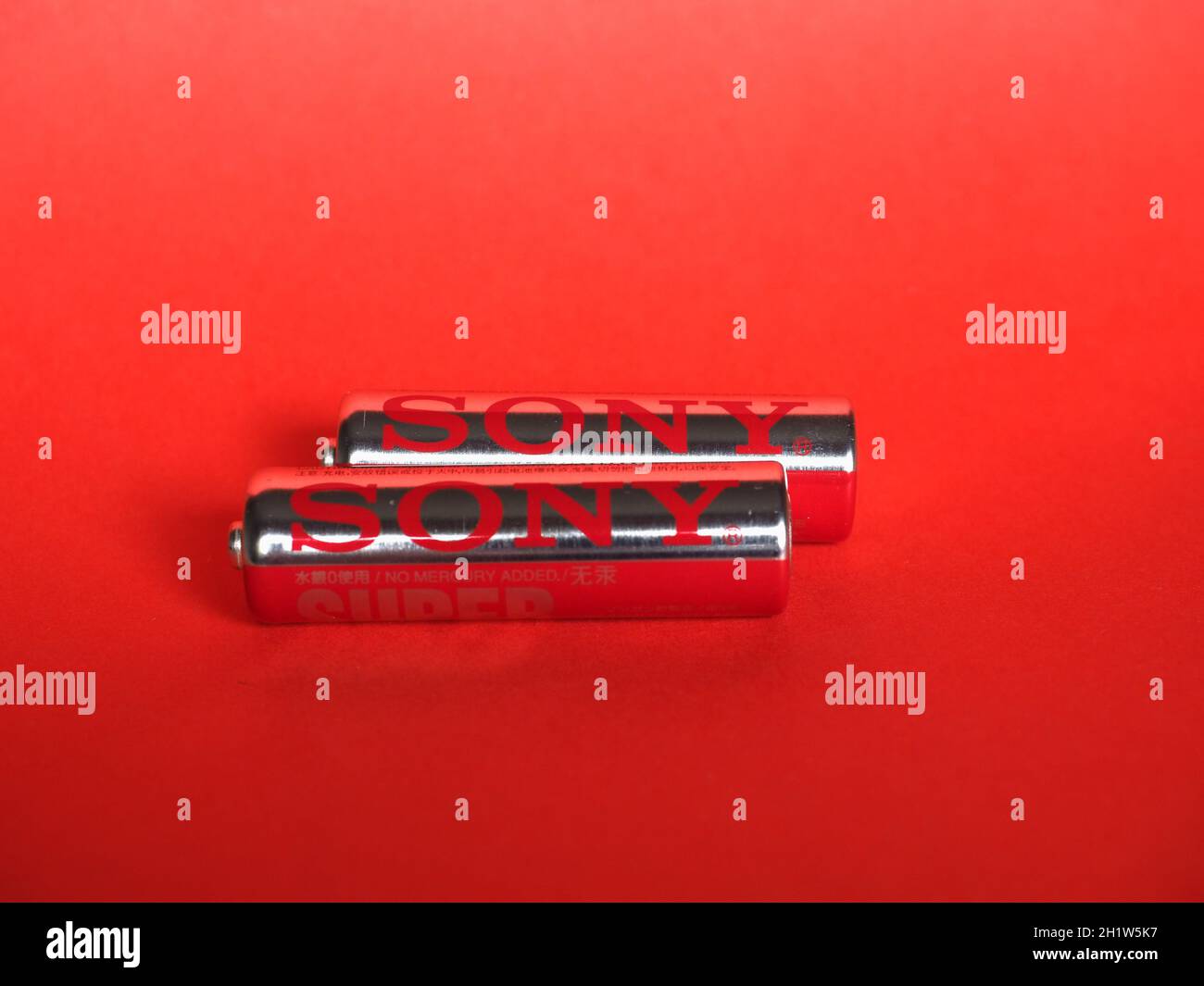 TOKYO, JAPAN - CIRCA APRIL 2021: Sony AA batteries Stock Photo - Alamy