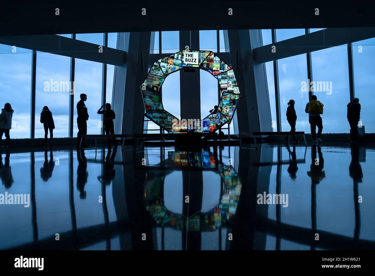 Observatory of One World Trade Center Building. Shooting Location: New ...