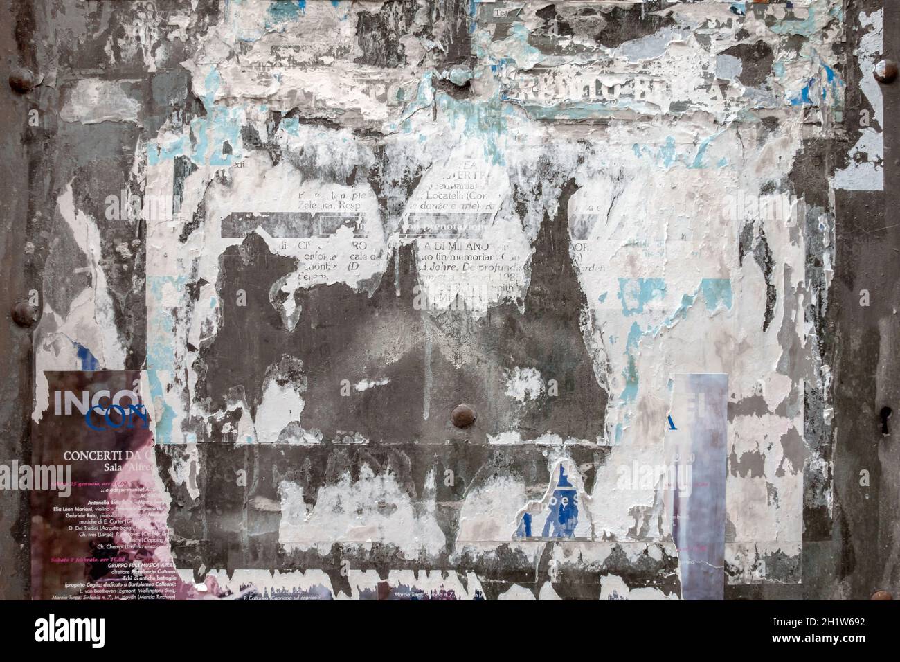 Abstract grunge paper texture, torn poster background. Ripped torn ...