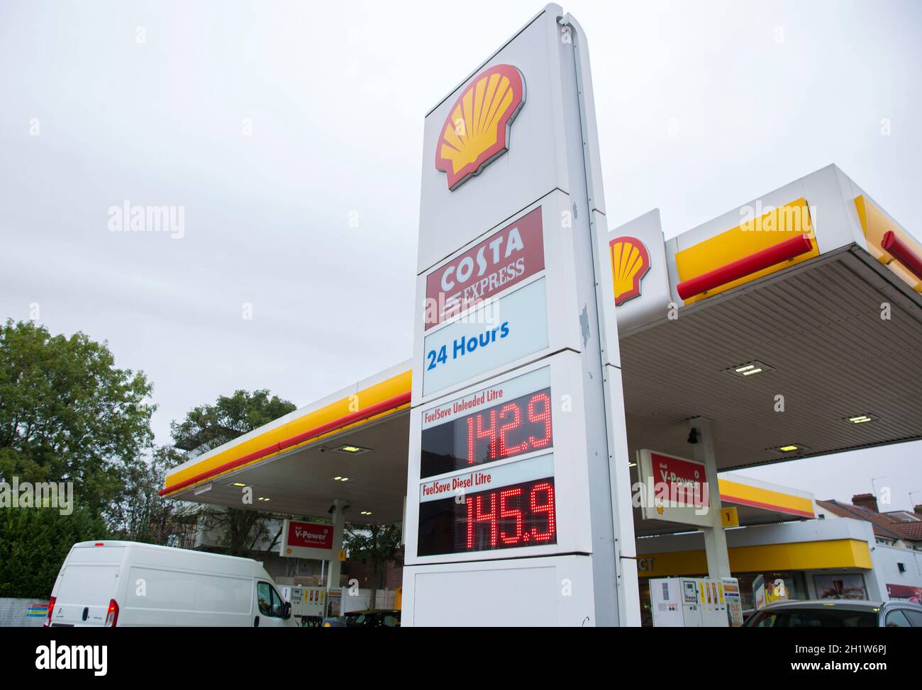 Petrol prices over `£1.4 per litre are displayed at petrol stations in ...