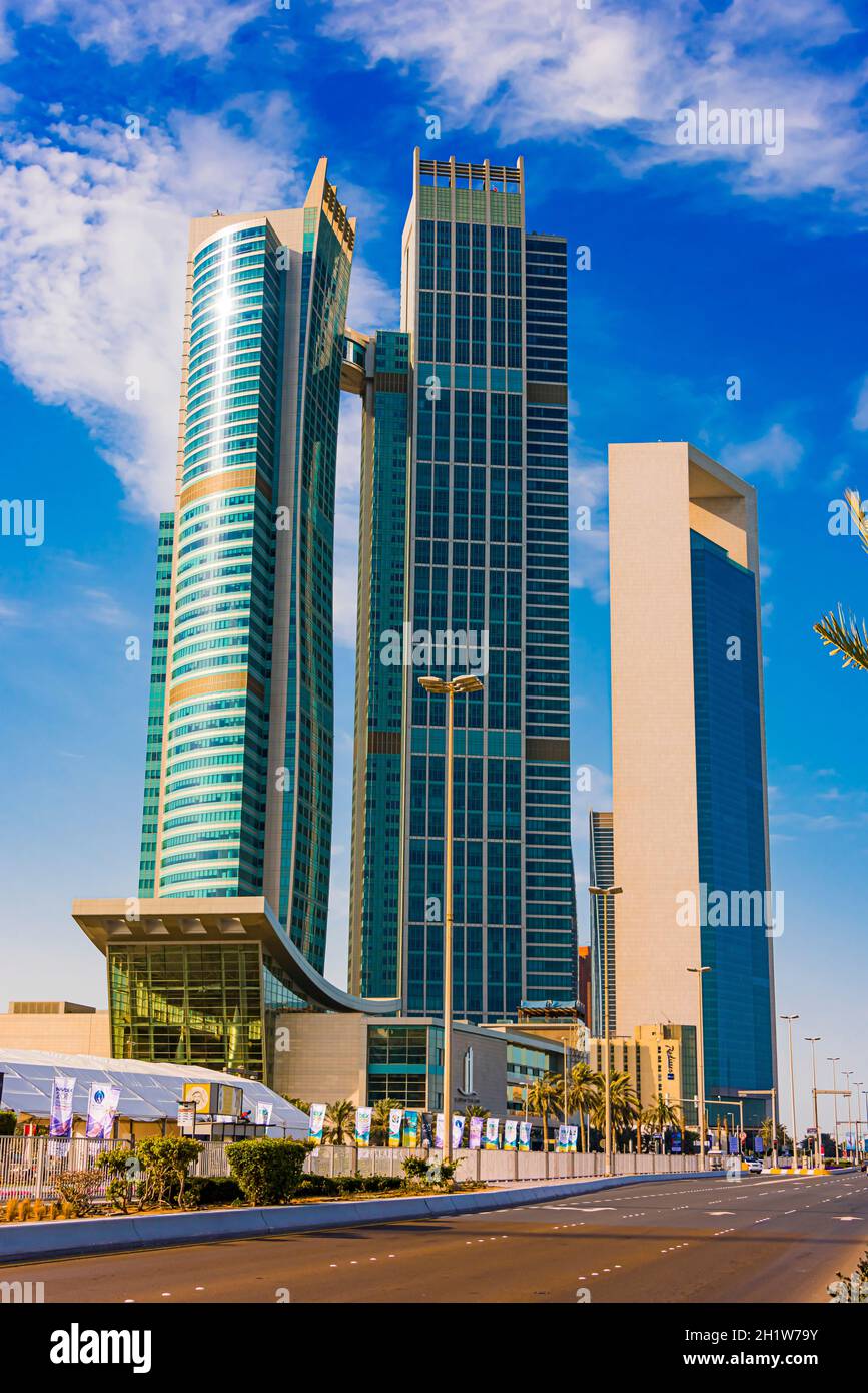 Adnoc headquarters tower hi-res stock photography and images - Alamy