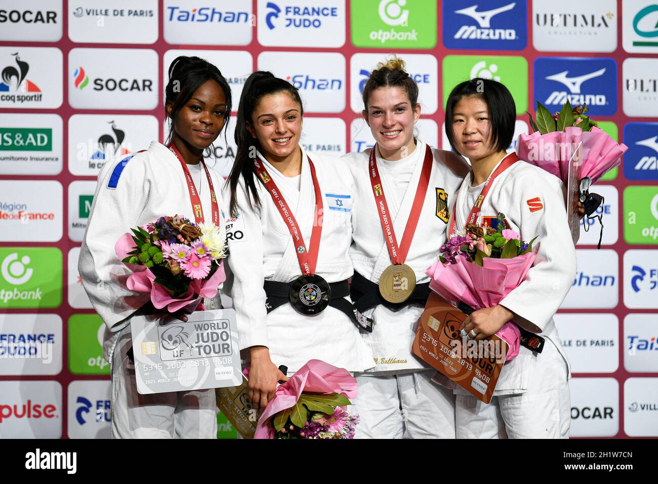 PRIMO Gefen of Israel, GNETO Astride of France BISHRELT Khorloodoi of ...