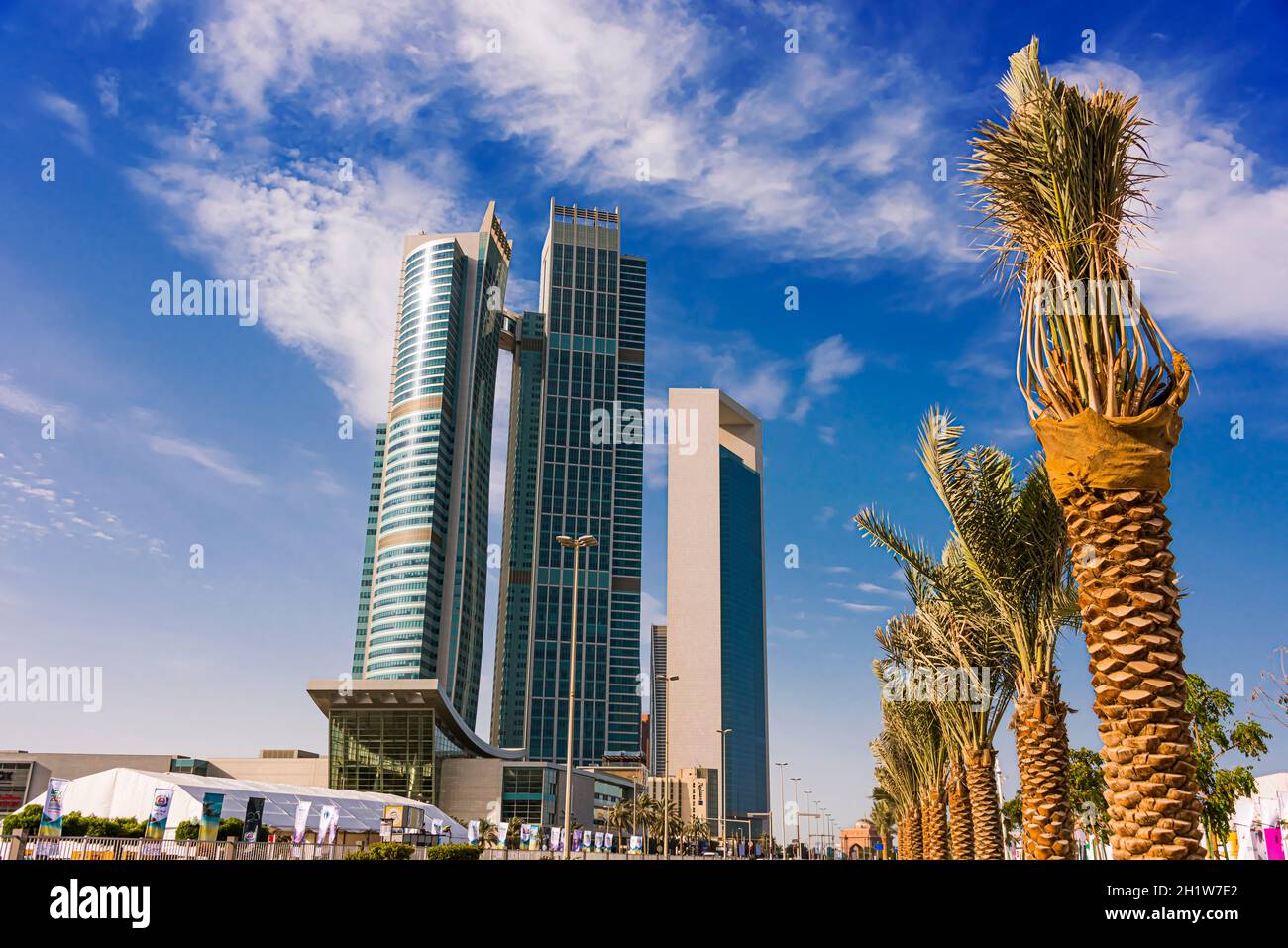 Adnoc headquarters tower hi-res stock photography and images - Alamy