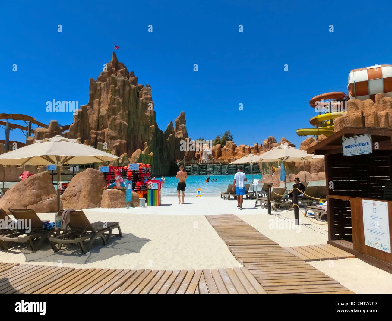 Belek, Antalya, Turkey - May 15, 2021: The Land of Legends theme park ...
