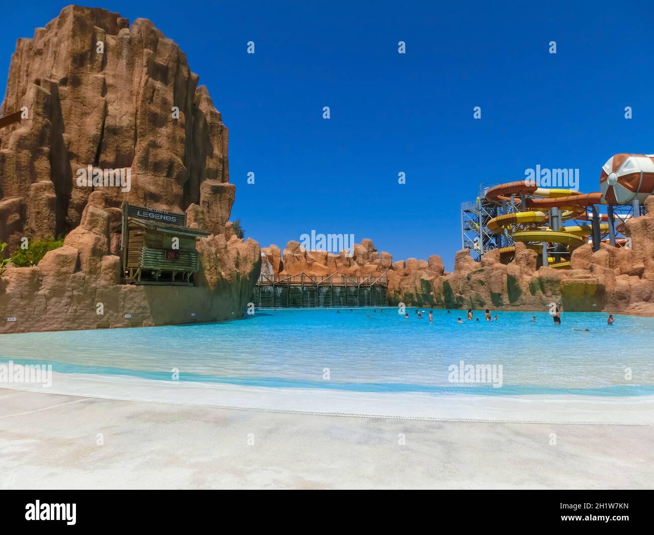 Belek, Antalya, Turkey - May 15, 2021: The Land of Legends theme park ...