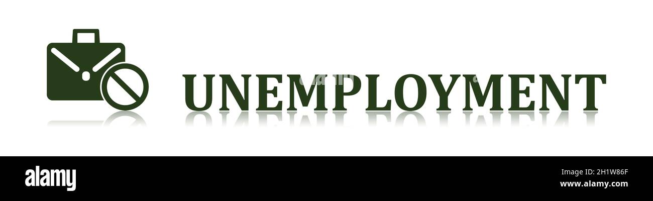 Illustration of an unemployment concept Stock Photo - Alamy