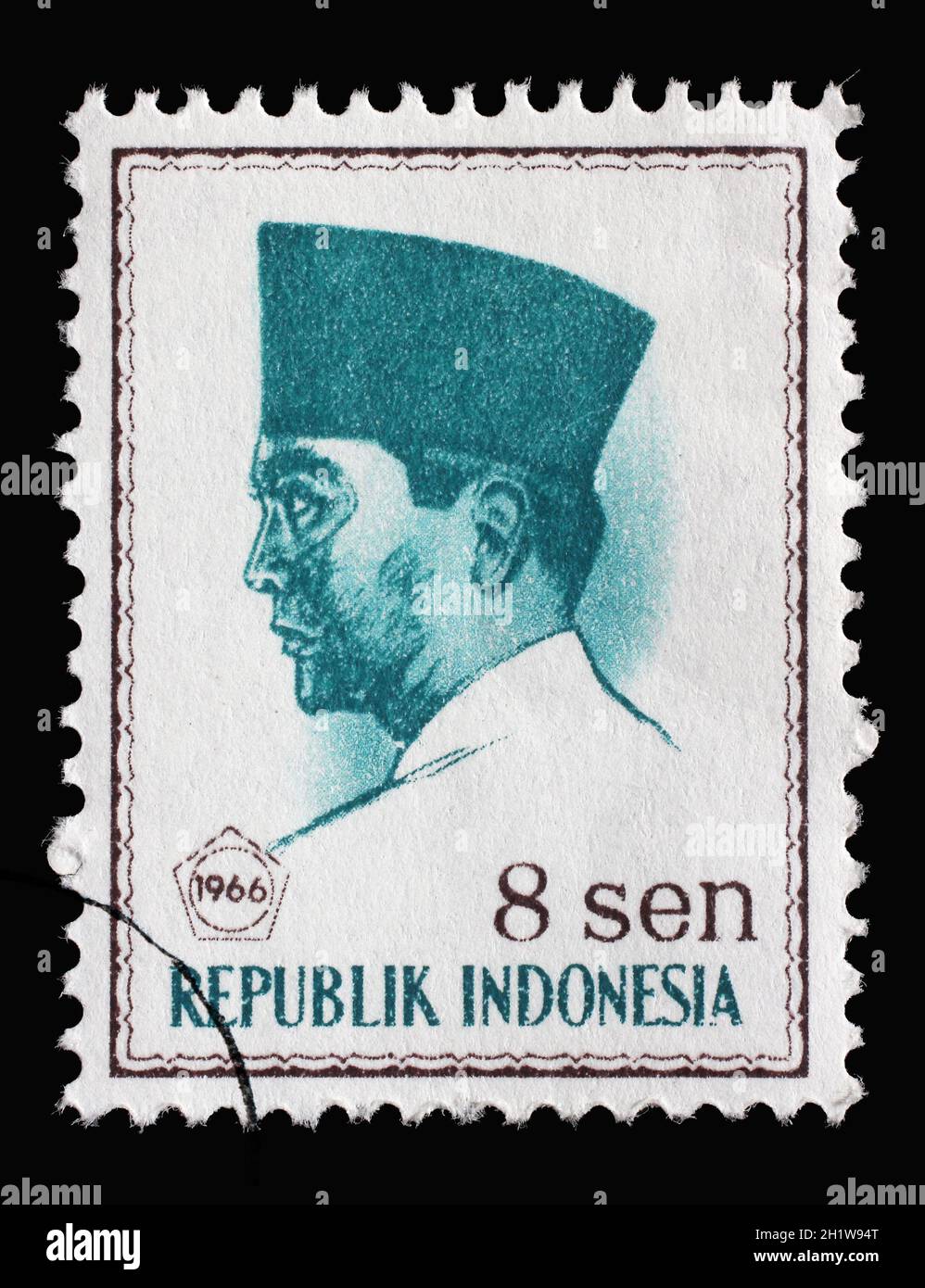 Indonesia stamp president sukarno hi-res stock photography and images ...
