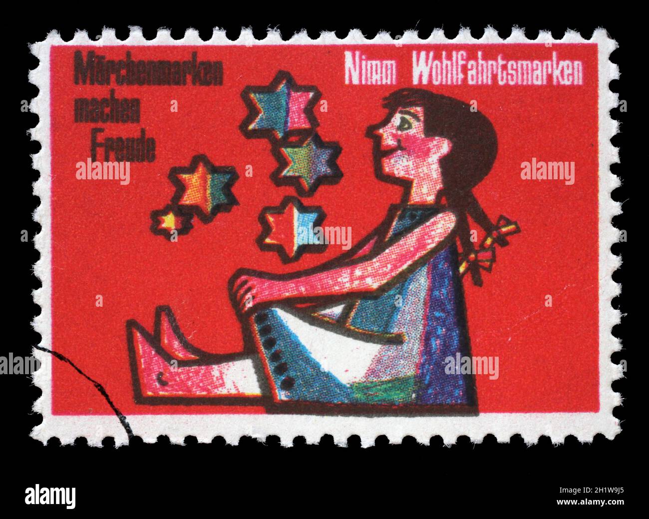 Welfare postal stamp hi-res stock photography and images - Alamy