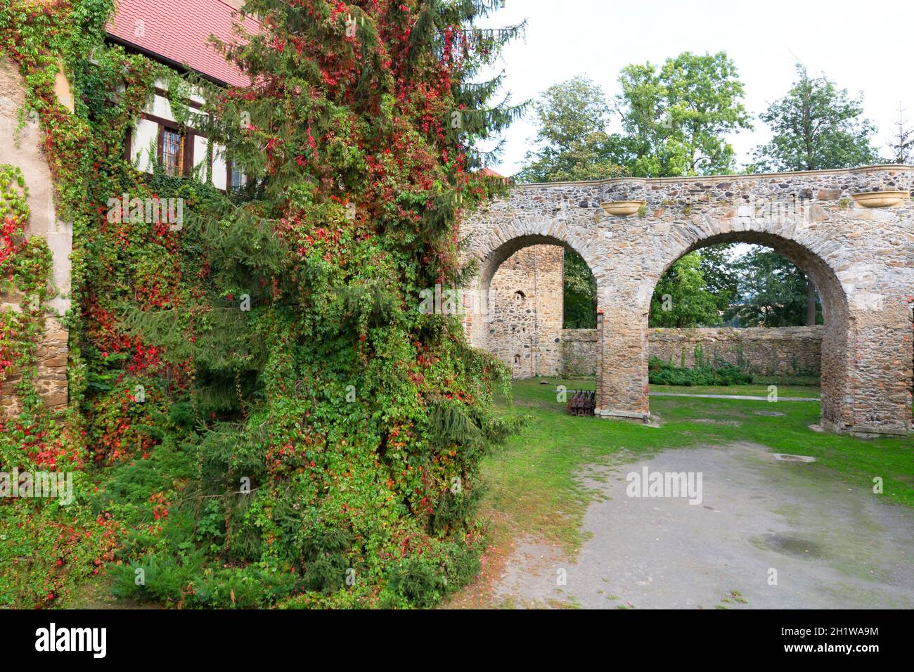 Czocha Castle, medieval mysterious 13th century fortress, Lesna, Poland ...