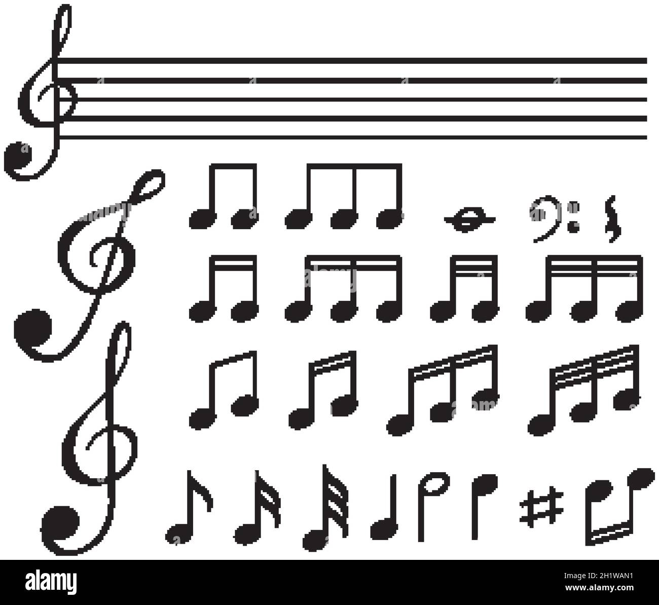 Music Symbols Clip Art