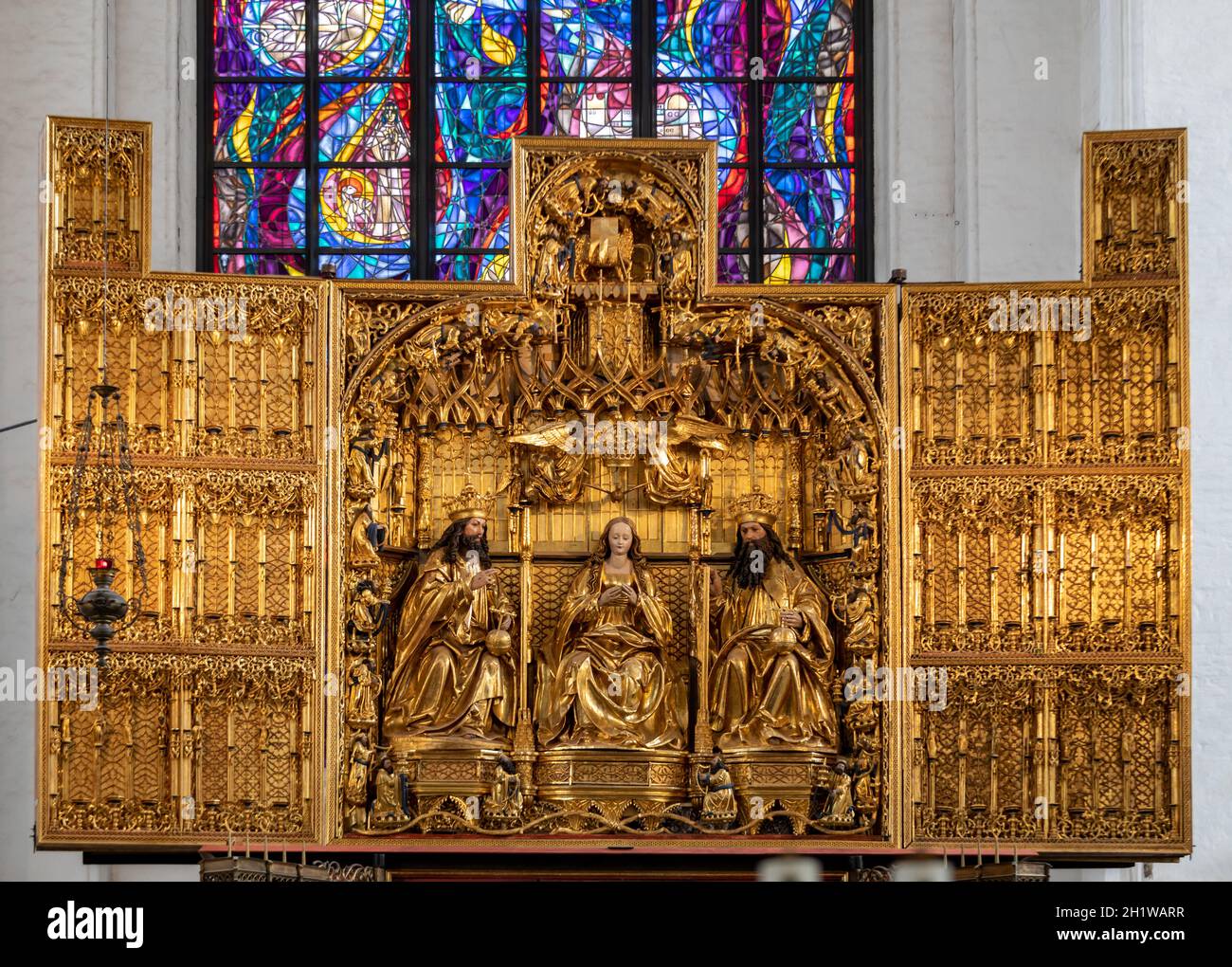 Altar st marys church poland hi-res stock photography and images - Alamy