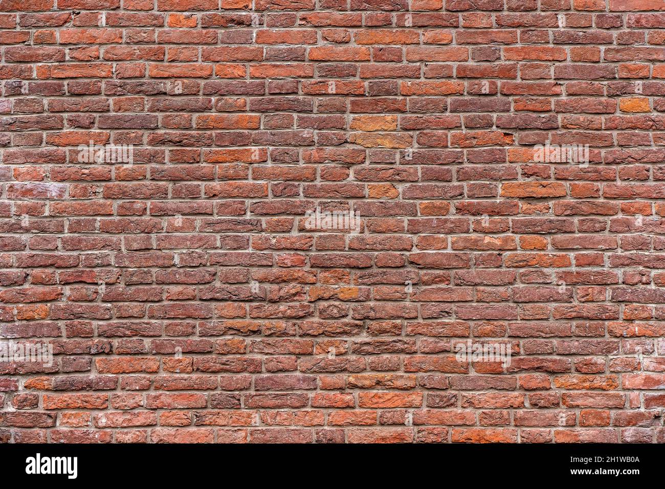 Old brick wall. Brickwork from an old brick in a rustic style. The ...