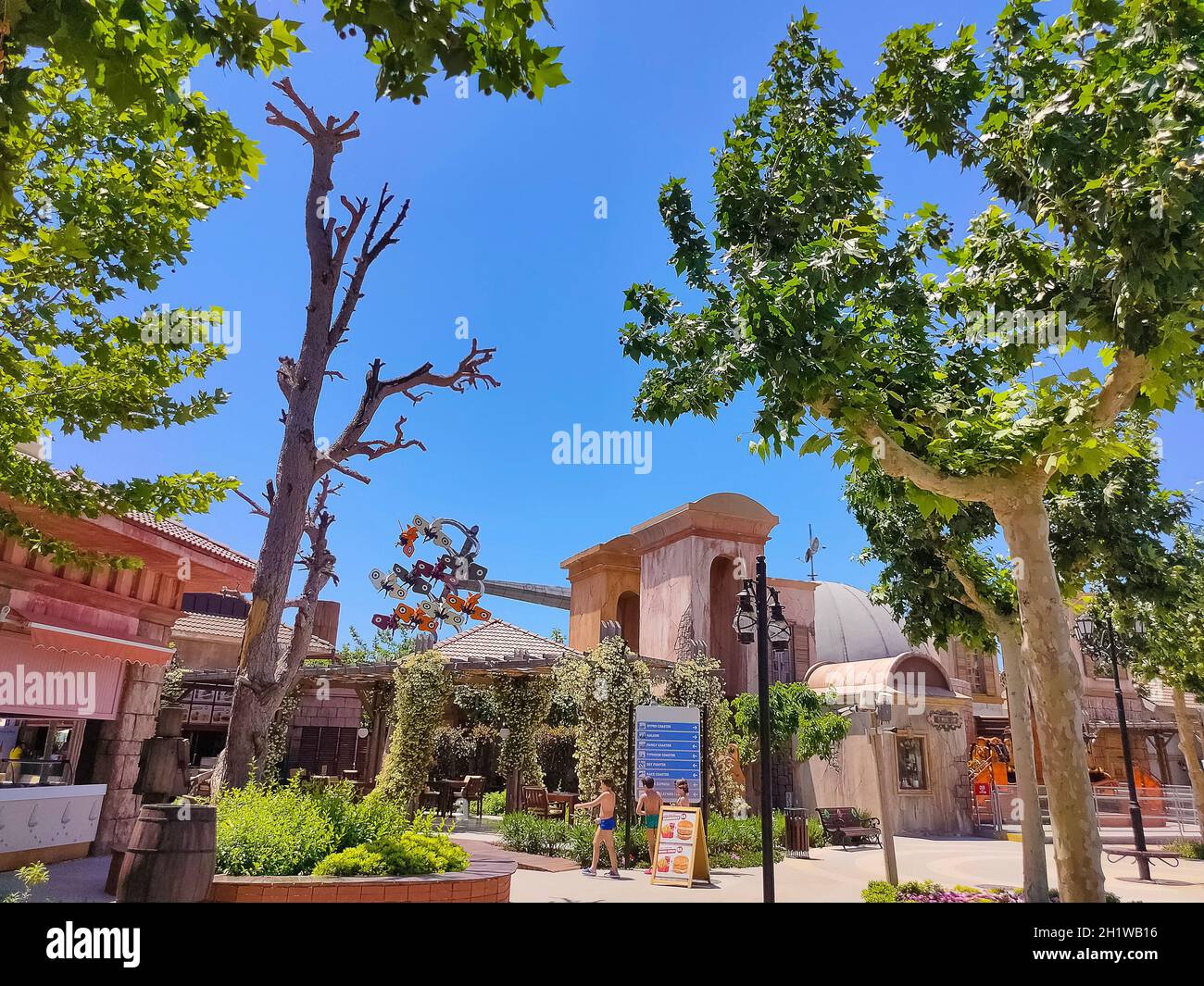 Belek, Antalya, Turkey - May 15, 2021: The Land of Legends theme park ...