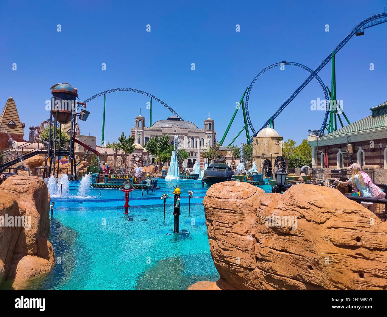 Belek, Antalya, Turkey - May 15, 2021: The Land of Legends theme park ...