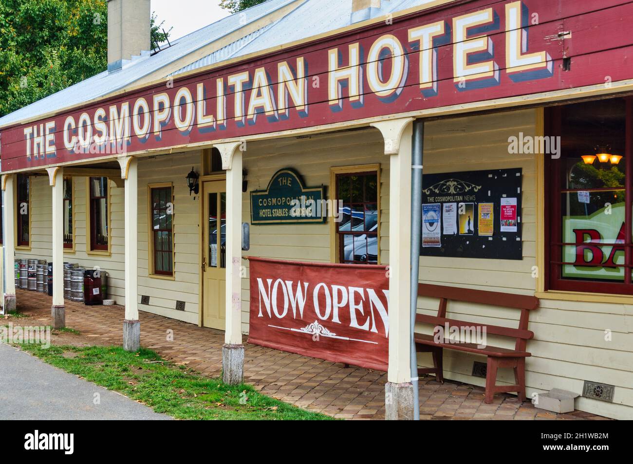 The Cosmopolitan Hotel, built circa 1866, is a good looking old style ...