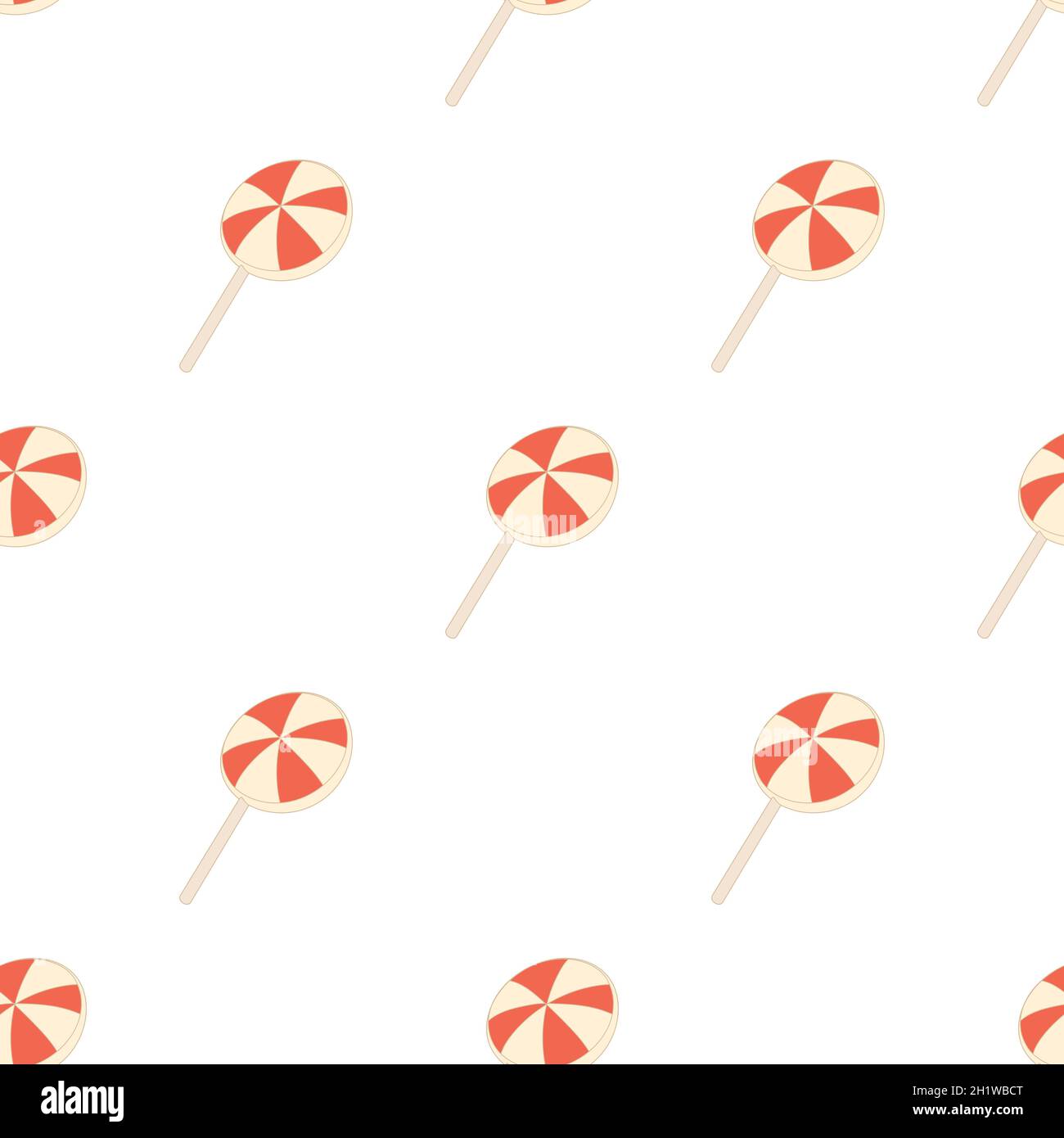 Red and white candie pattern seamless background texture repeat ...