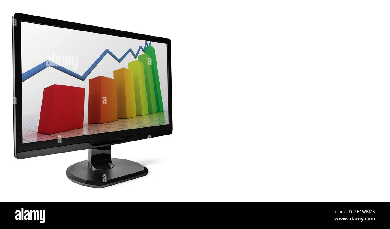 Screen in white hi-res stock photography and images - Alamy