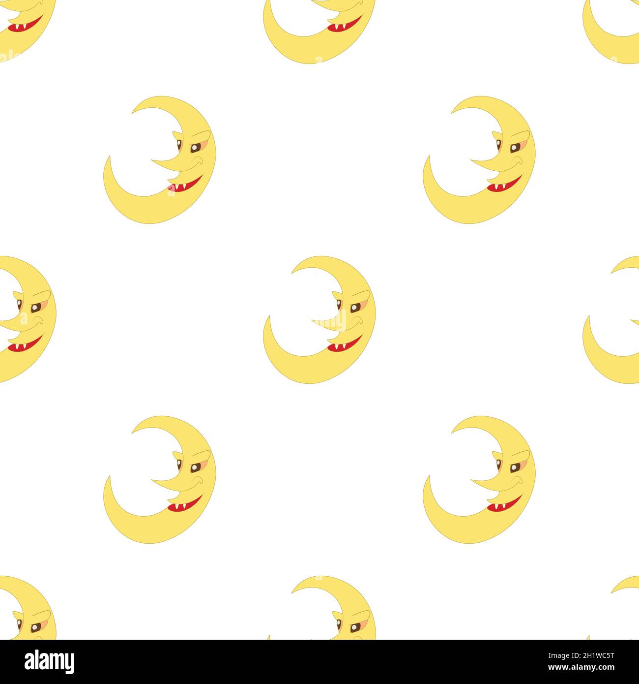 Crescent moon pattern seamless background texture repeat wallpaper ...