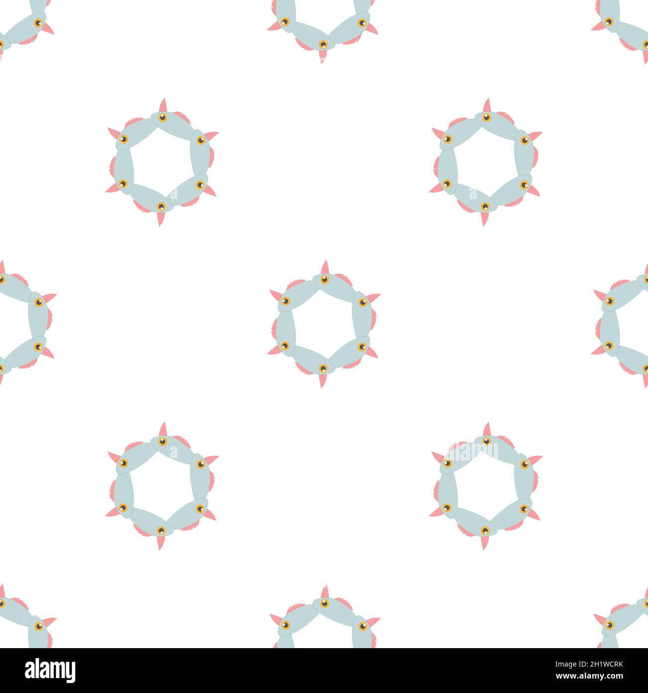 Light blue abstract circle pattern seamless background texture repeat ...