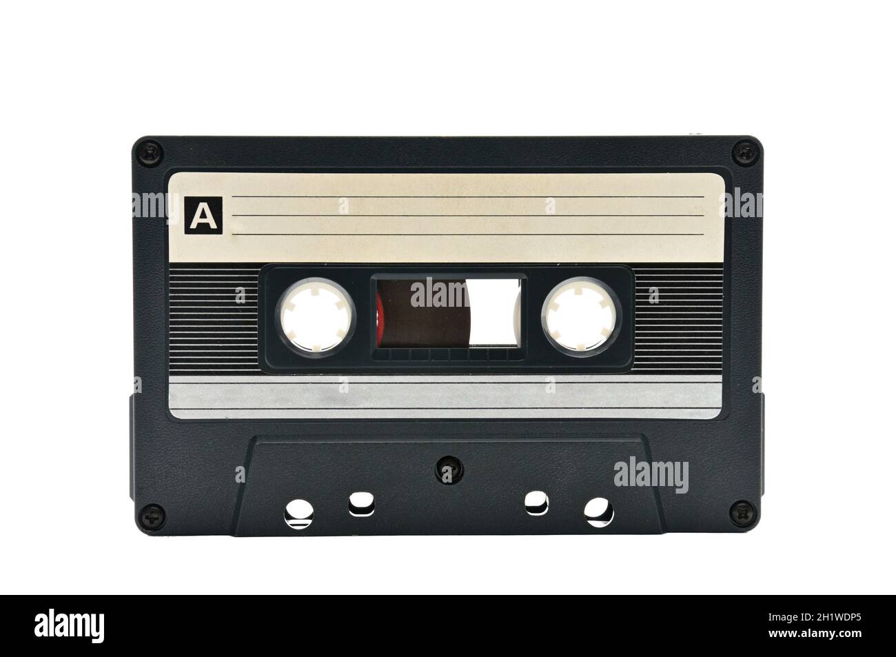 Compact audio cassette for use on audio tape recorders, music players ...