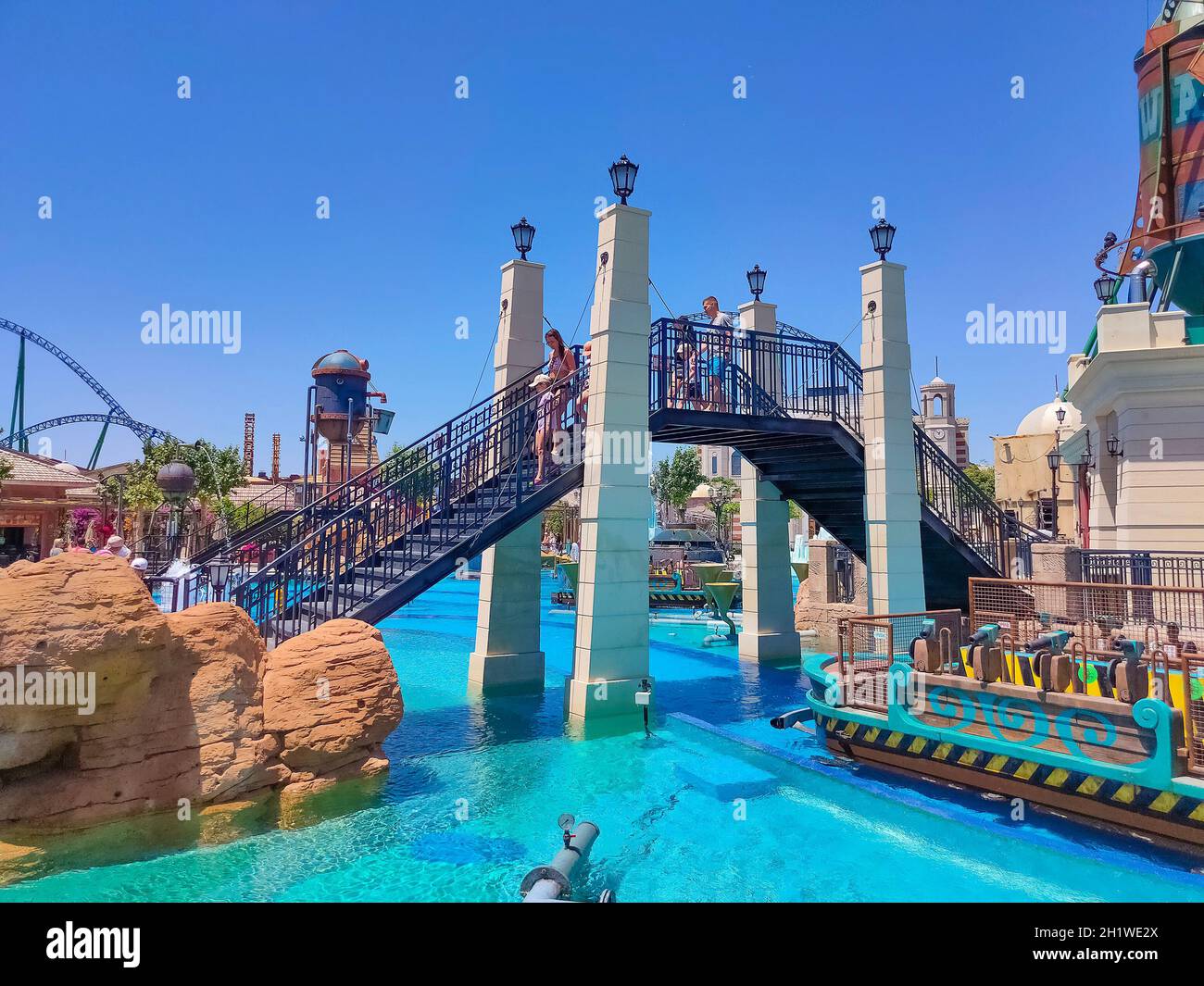 Belek, Antalya, Turkey - May 15, 2021: The Land of Legends theme park ...