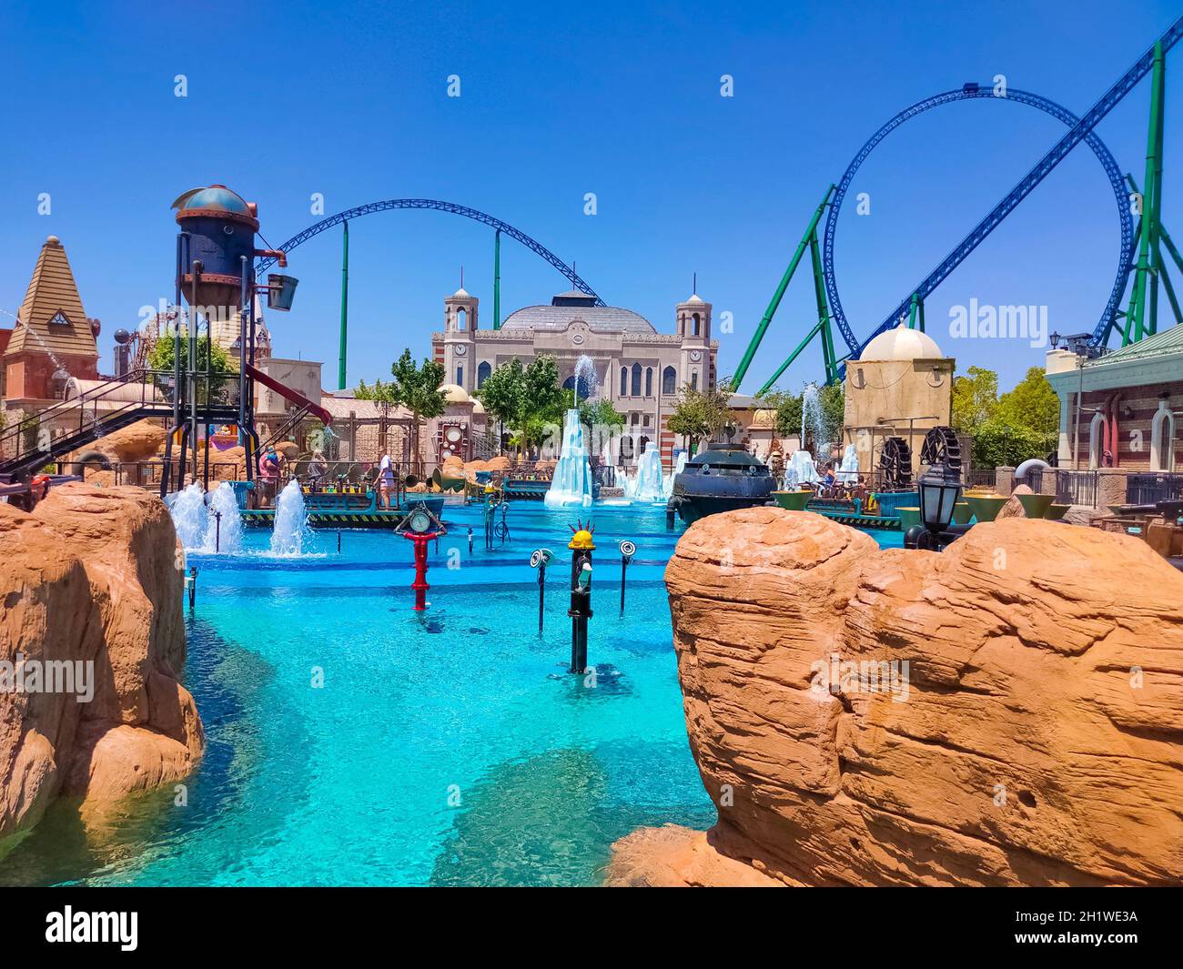 Belek, Antalya, Turkey - May 15, 2021: The Land of Legends theme park ...
