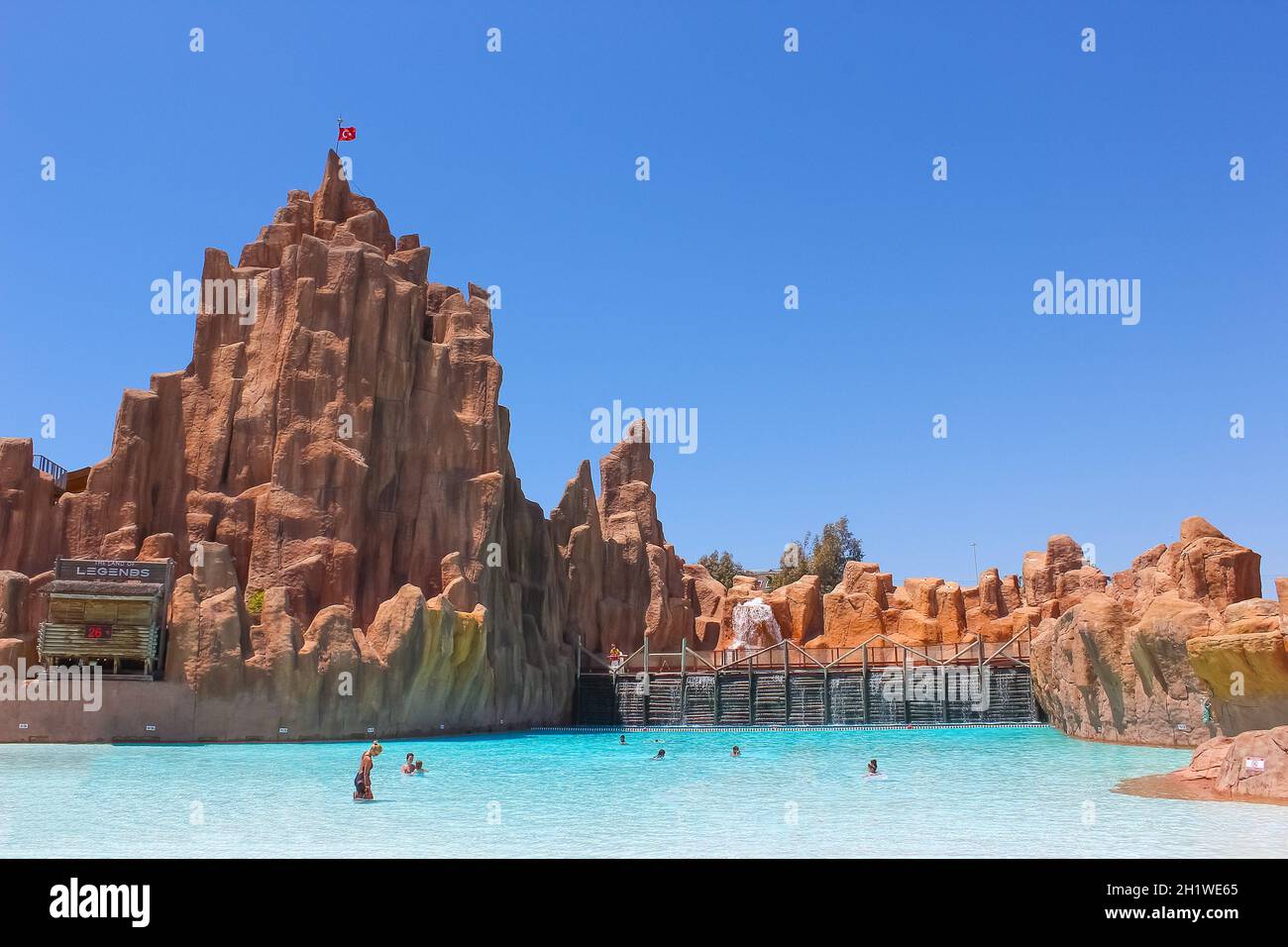 Belek, Antalya, Turkey - May 15, 2021: The Land of Legends theme park ...