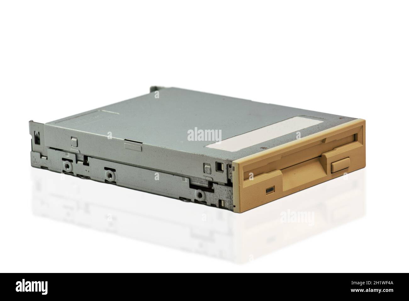 Floppy disk drive 3.5 inch isolated on a white background Stock Photo ...