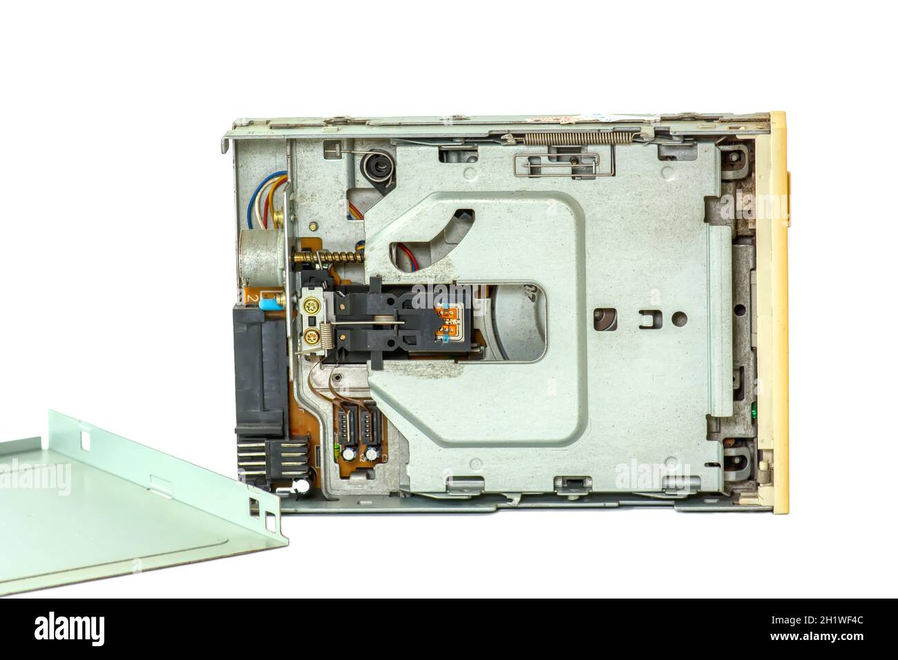 Floppy disk drive 3.5 inch isolated on a white background Stock Photo ...