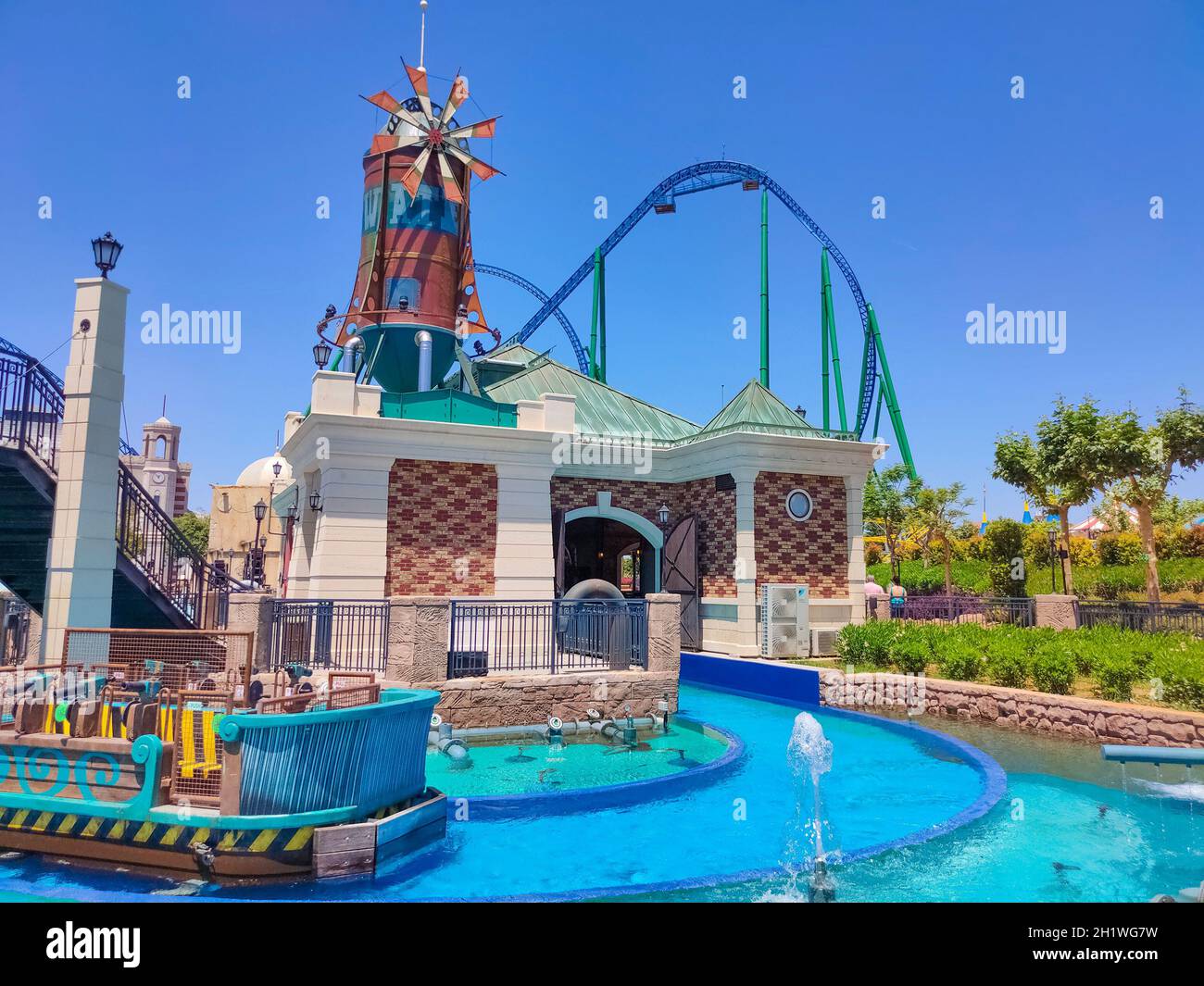 Belek, Antalya, Turkey - May 15, 2021: The Land of Legends theme park ...