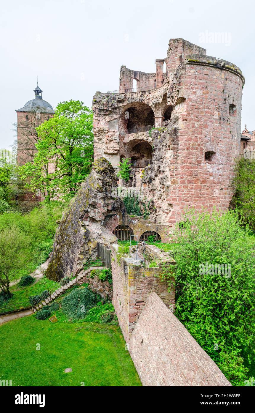 Castle of Heidelberg Stock Photo - Alamy