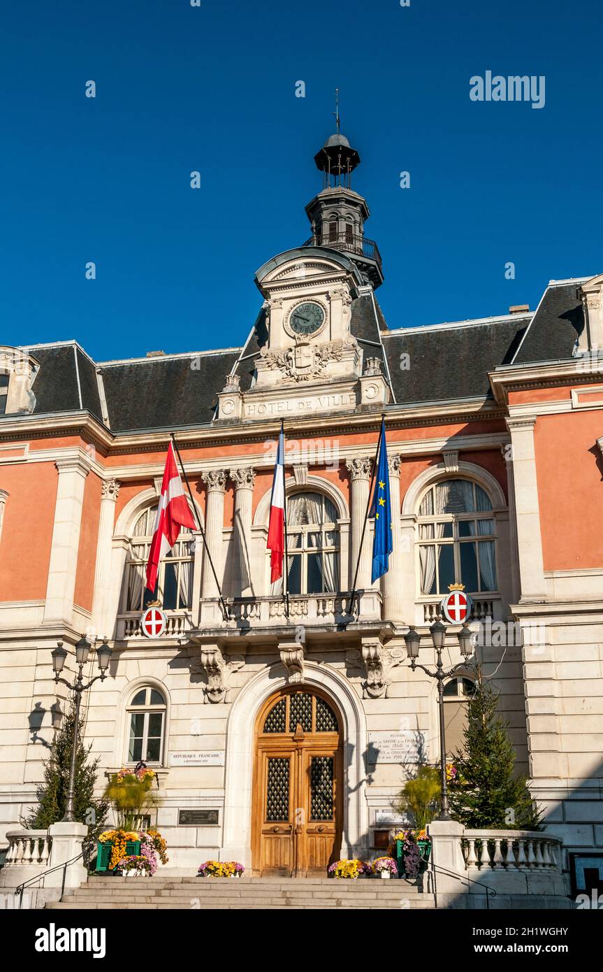 FRANCE. SAVOIE (73). CHAMBERY. CITY HALL Stock Photo - Alamy