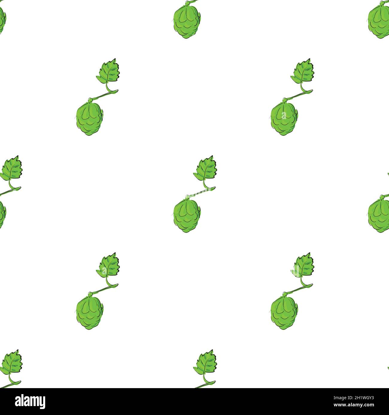 Hops pattern seamless background texture repeat wallpaper geometric ...