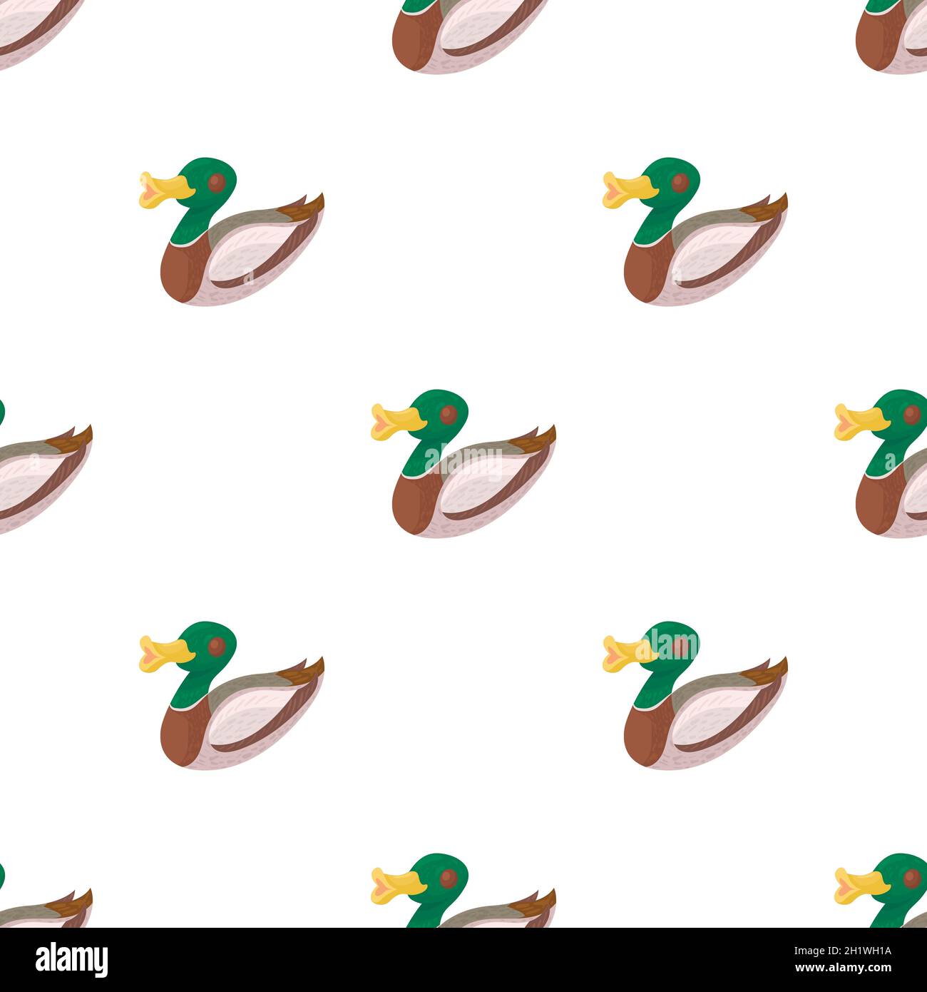 Wild duck pattern seamless background texture repeat wallpaper ...