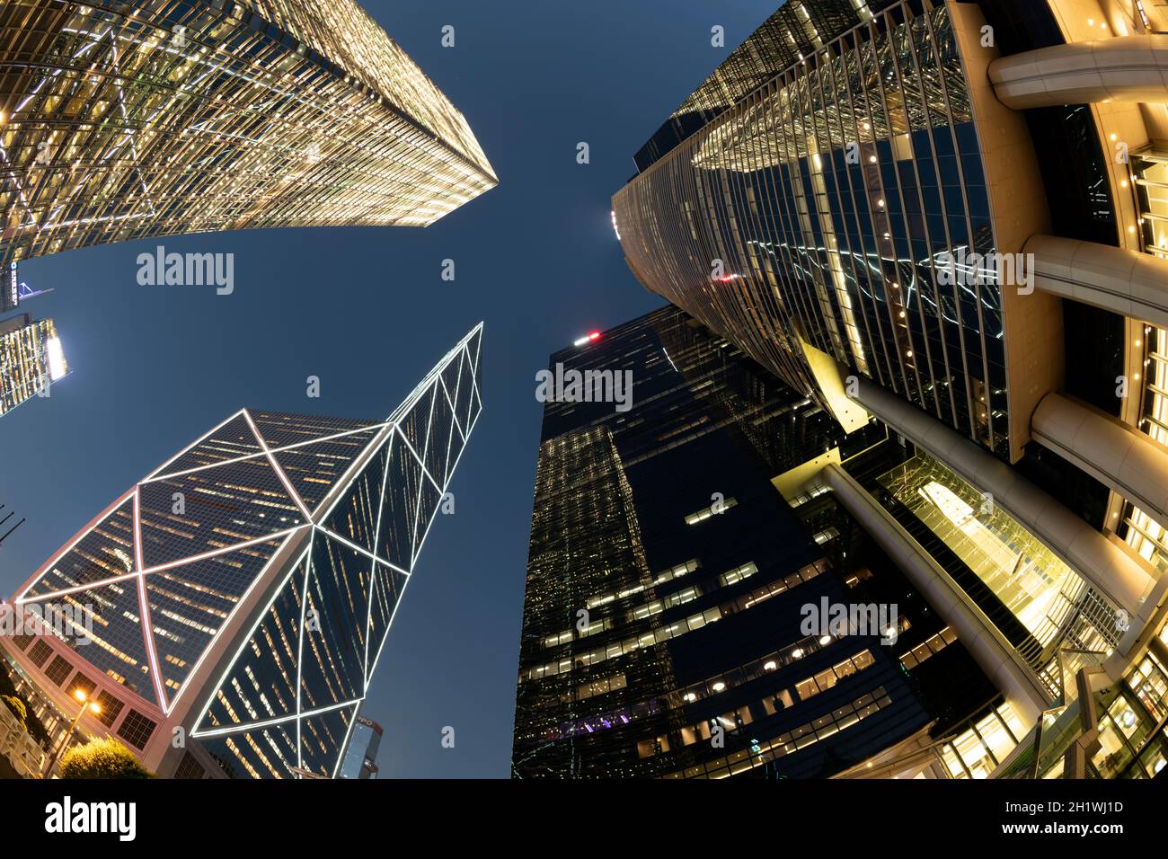 Central financial district, Hong Kong, China Stock Photo - Alamy