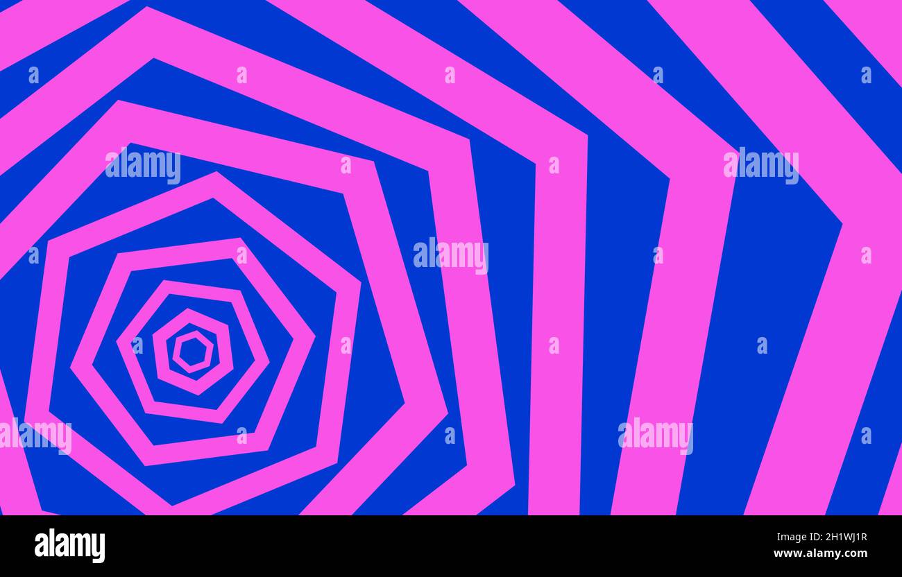 Psychedelic geometric shapes in different colors Stock Photo - Alamy