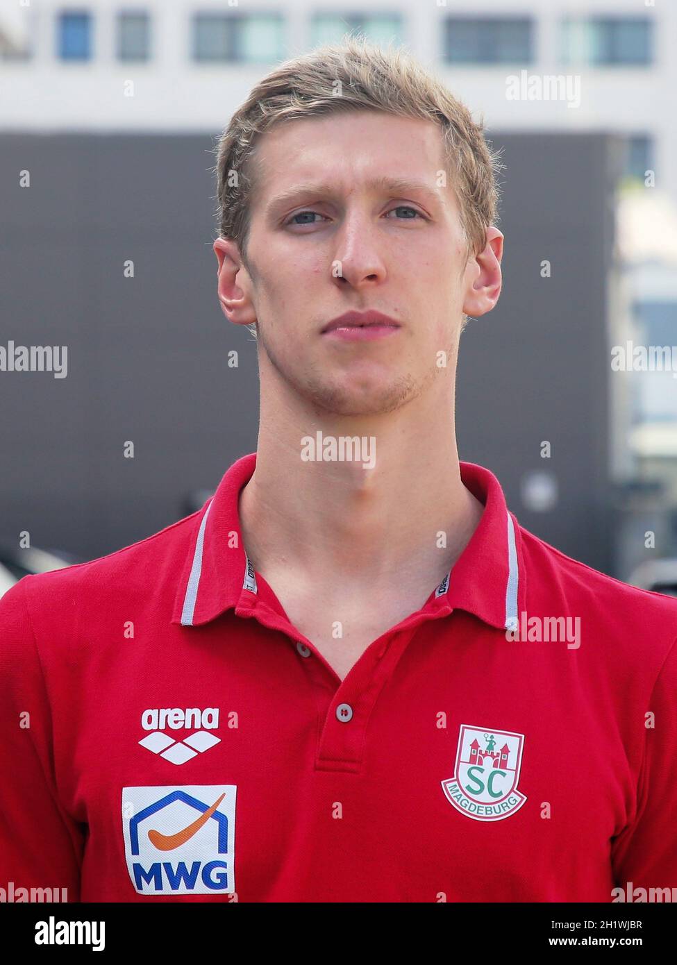 deutscher Schwimmer Florian Wellbrock SC Magdeburg bei Verabschiedung ...