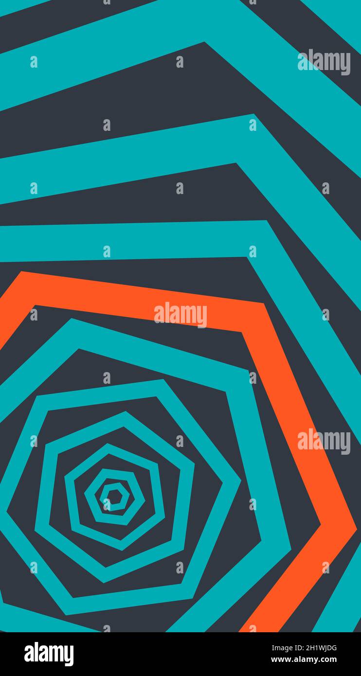 Psychedelic geometric shapes in different colors Stock Photo - Alamy