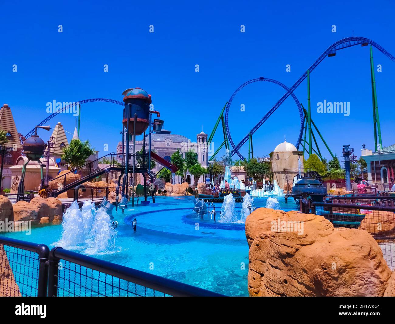 Belek, Antalya, Turkey - May 15, 2021: The Land of Legends theme park ...