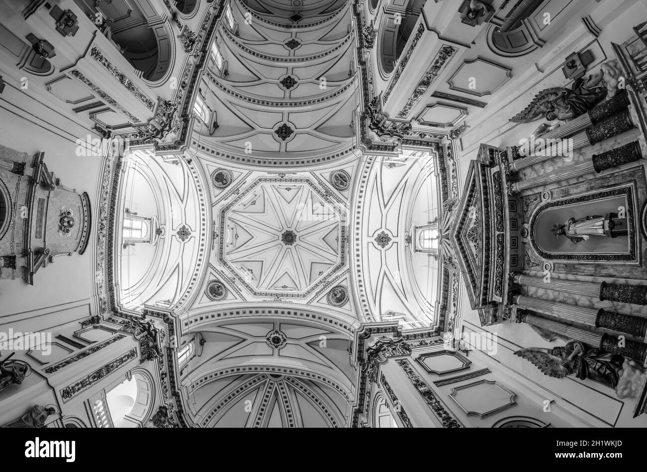 Chapel of our lady of blanca Black and White Stock Photos & Images - Alamy